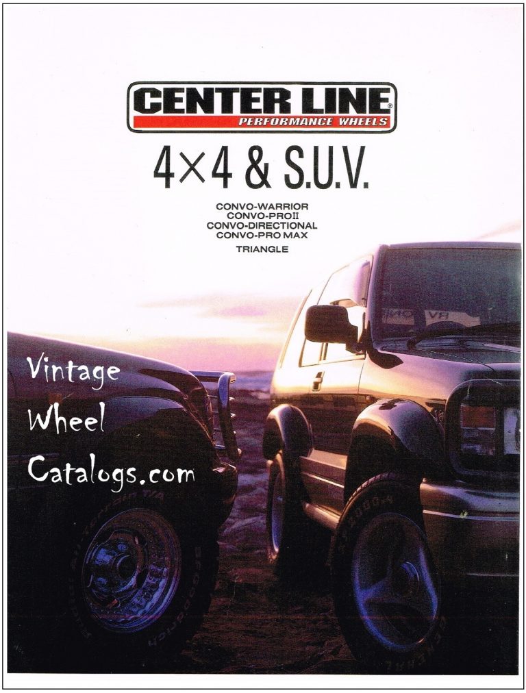Centerline | Vintage Wheel Catalogs