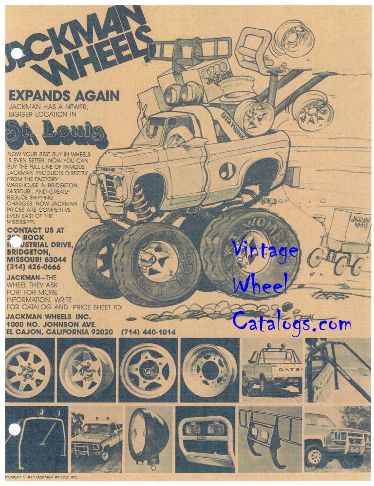 Jackman | Vintage Wheel Catalogs