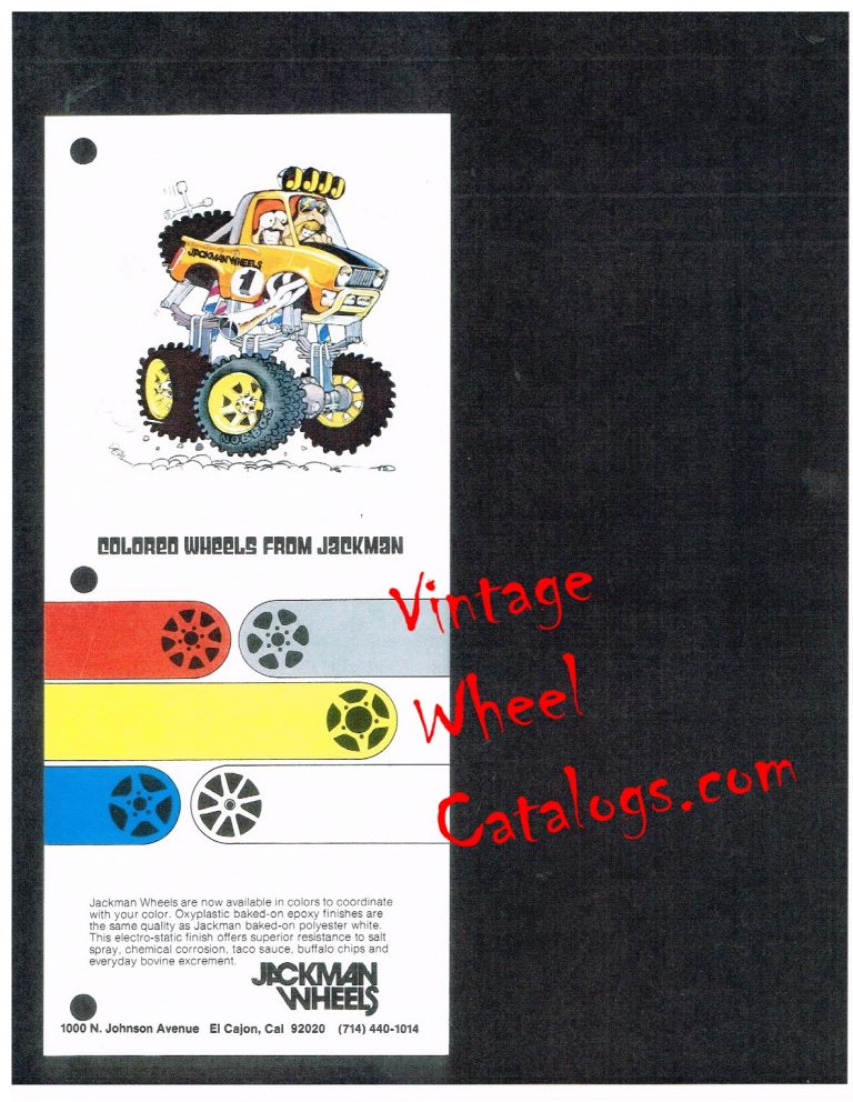 Jackman | Vintage Wheel Catalogs