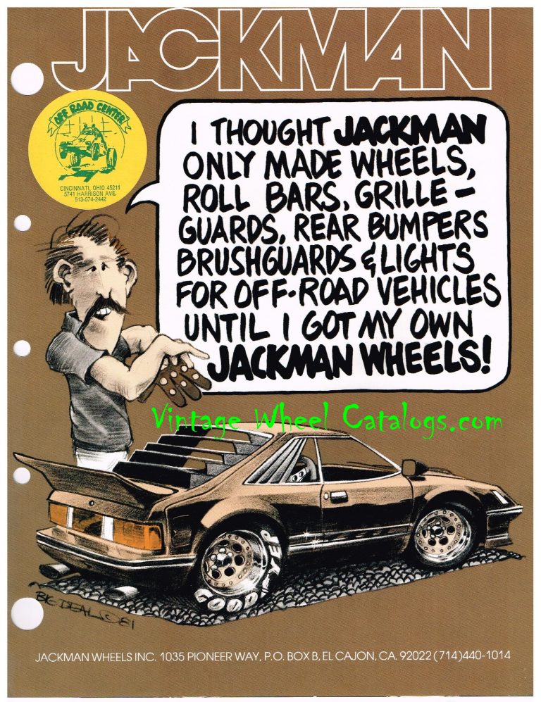 Jackman | Vintage Wheel Catalogs