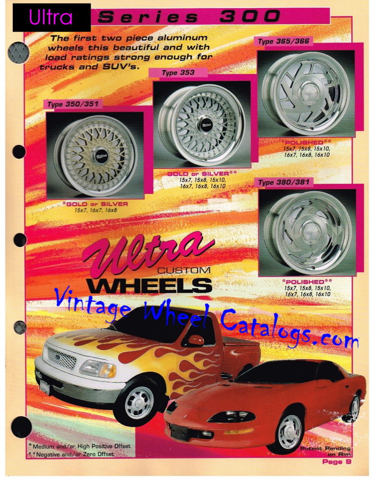 Ultra | Vintage Wheel Catalogs
