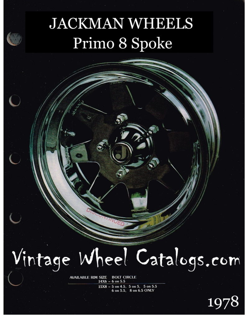 Jackman | Vintage Wheel Catalogs