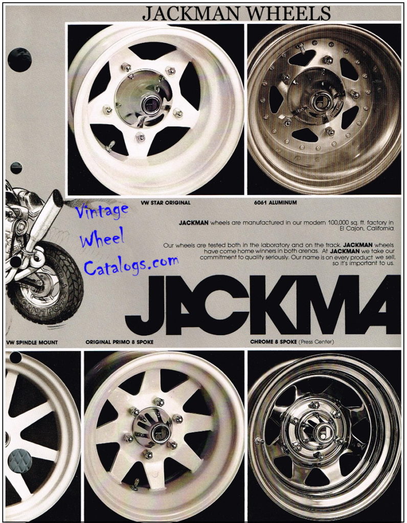 Jackman | Vintage Wheel Catalogs