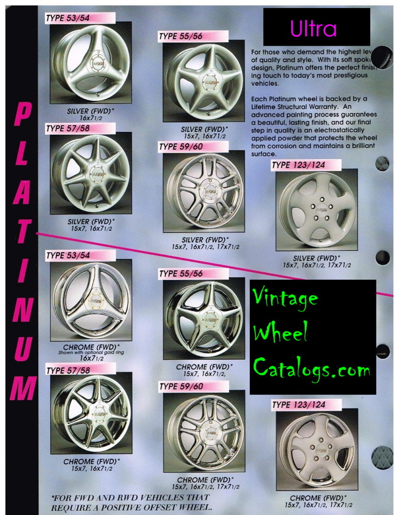 Ultra | Vintage Wheel Catalogs