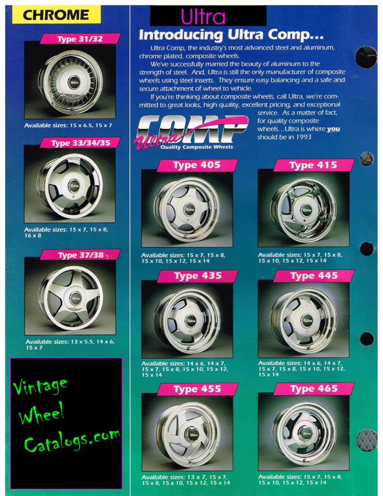 Ultra | Vintage Wheel Catalogs