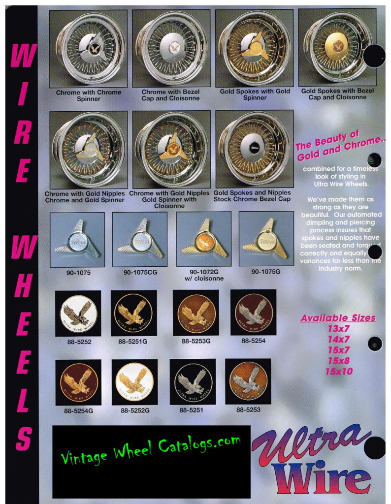 Ultra | Vintage Wheel Catalogs