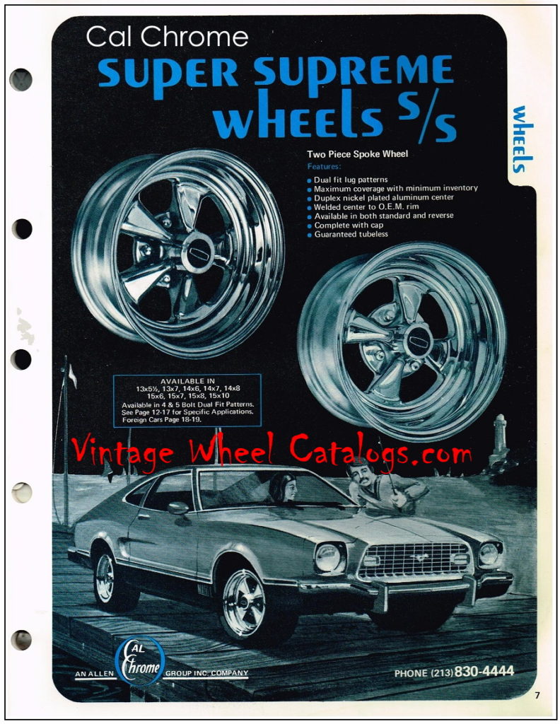 Cal Chrome | Vintage Wheel Catalogs