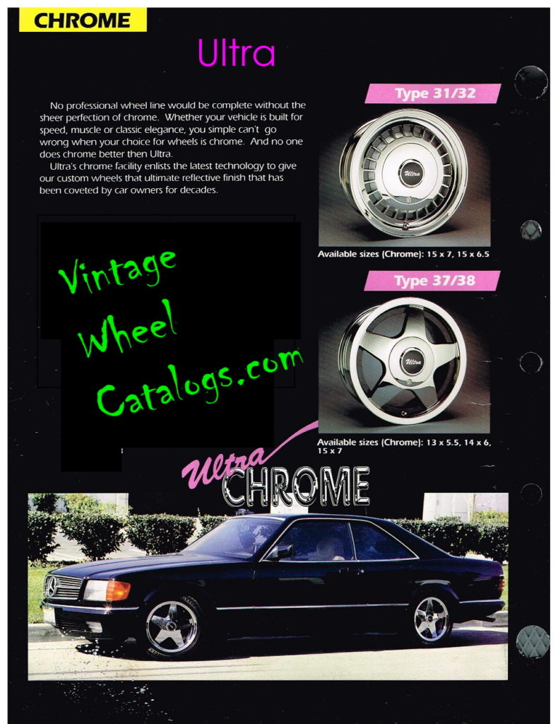 Ultra | Vintage Wheel Catalogs