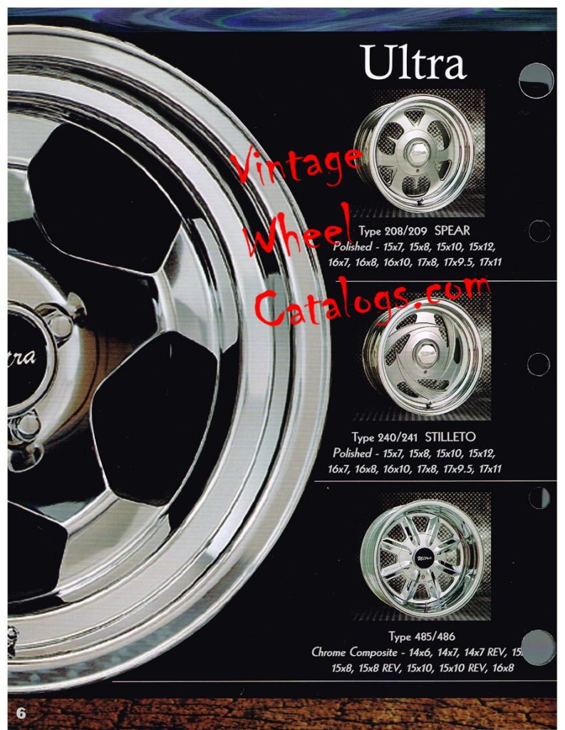 Ultra | Vintage Wheel Catalogs