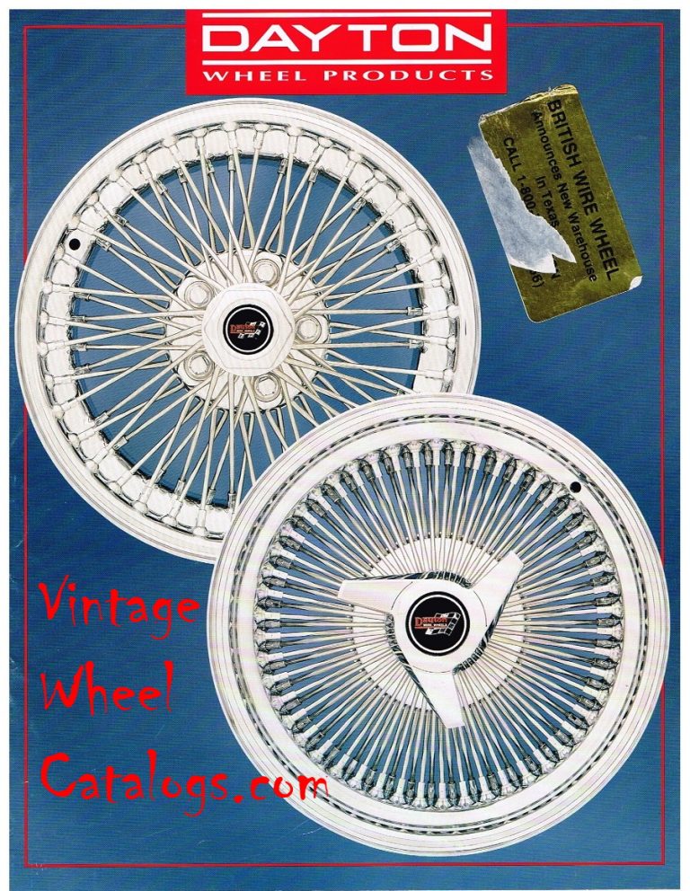 Dayton | Vintage Wheel Catalogs